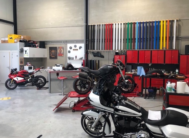 Motor Coating Wrapping Portfolio