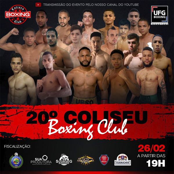 Nova vitória de Jonhatan Cardoso e o Vigésimo Coliseu Boxing Club ...