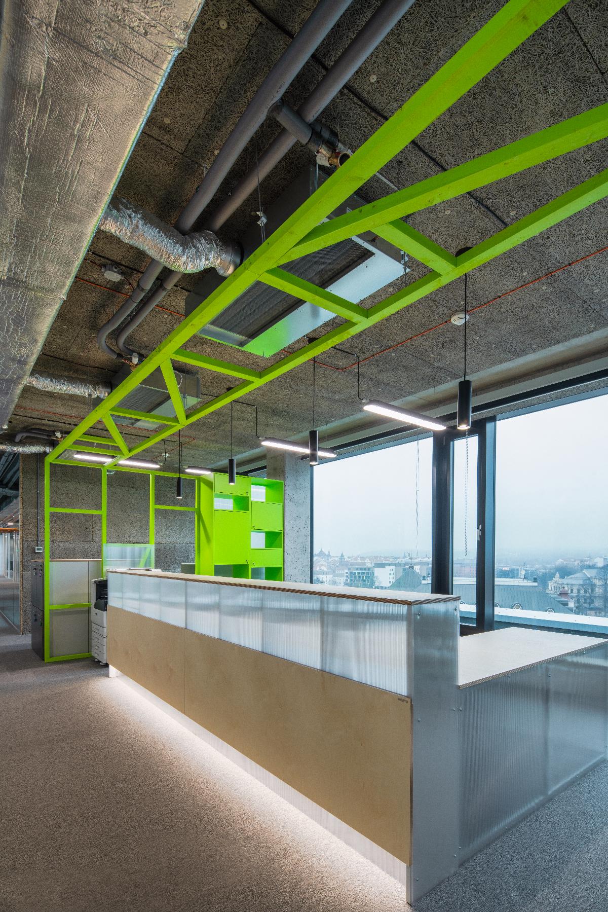 Interiér firmy Aimtec Plzeň