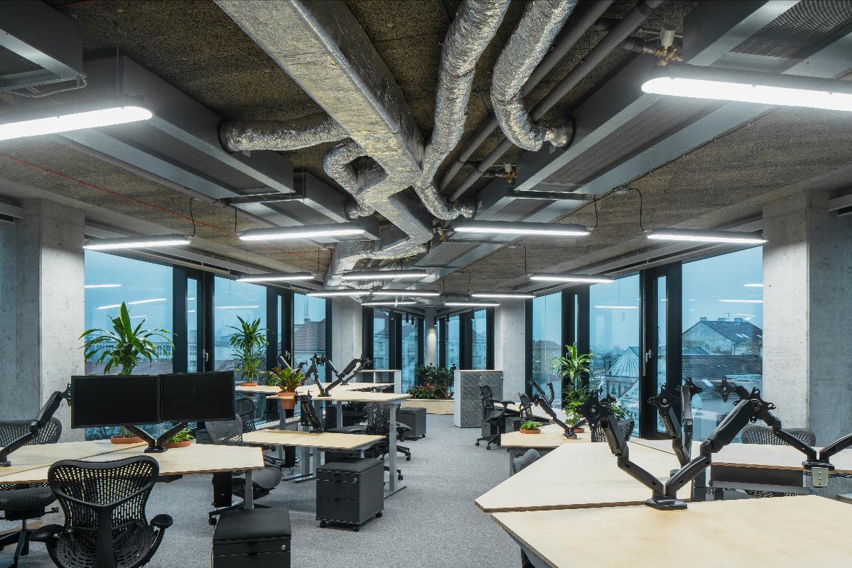 Interiér firmy Aimtec Plzeň