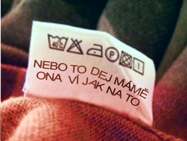 Etikety oděvní :: Prací symboly