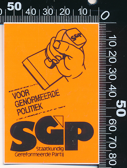 SGP - Staatkundig Gereformeerde Partij - Voor genormeerde politiek ...