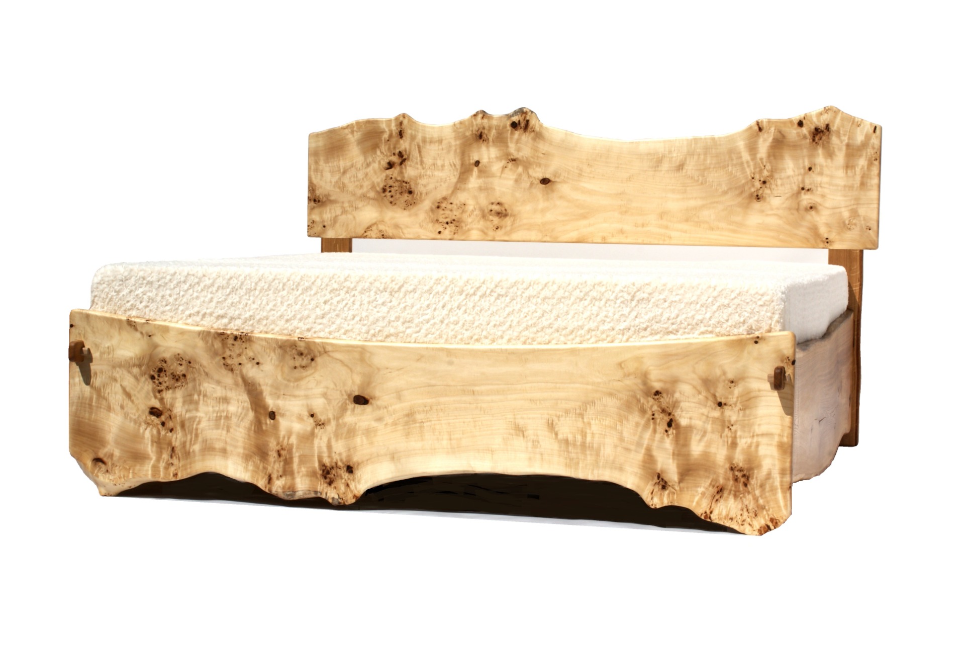 Showcase Organic Live Edge Natural Bed