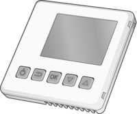 PŘÍSLUŠENSTVÍ NIBE RMU 40 - POKOJOVÁ JEDNOTKA