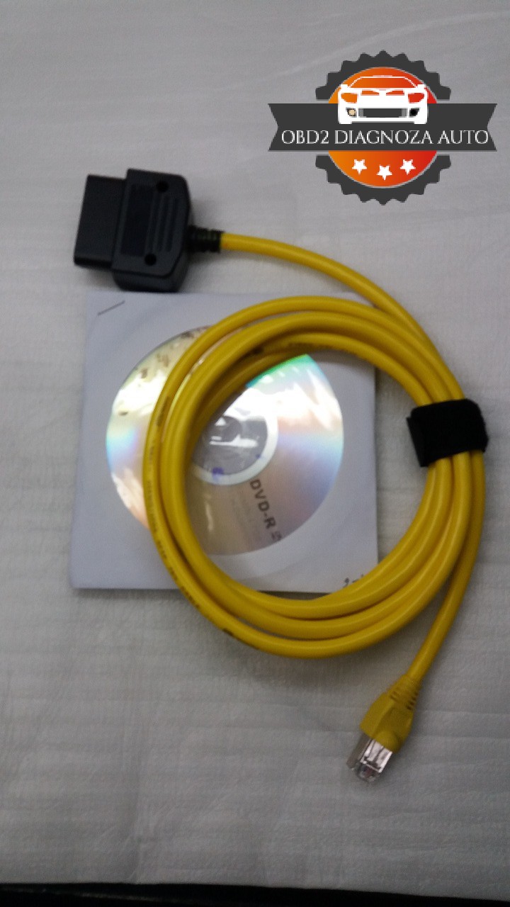 BMW ENET (Ethernet to OBD) Interface Cable E-SYS ICOM Coding F-series