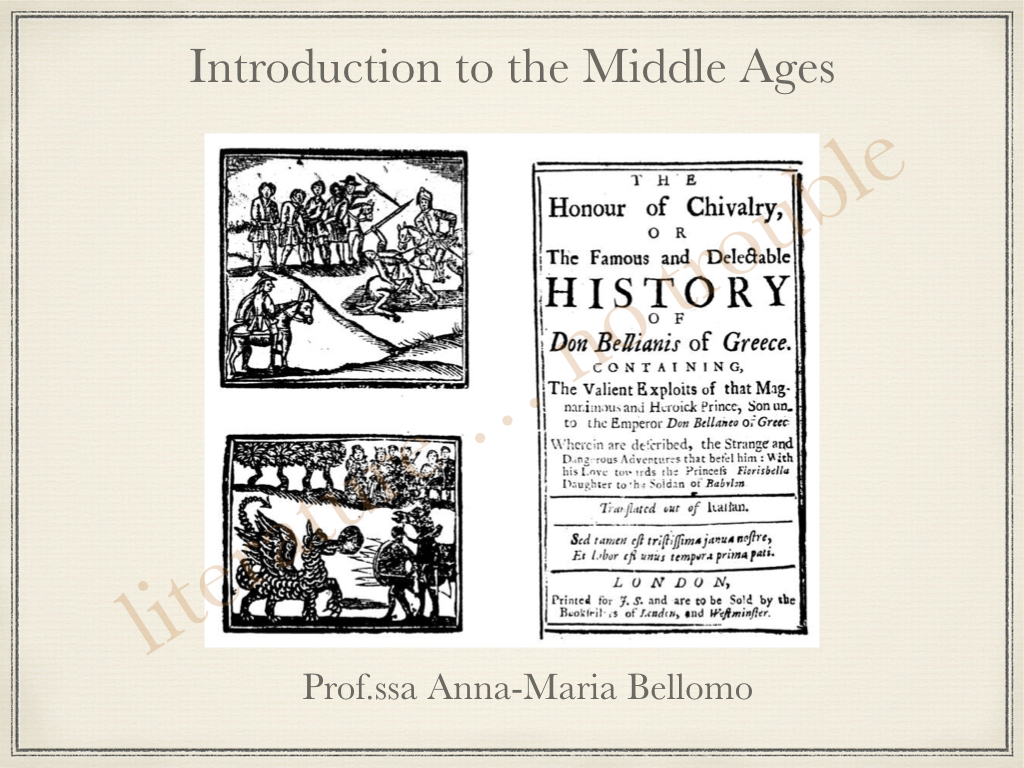 Introduction to the Middle Ages :: Literature-no-trouble