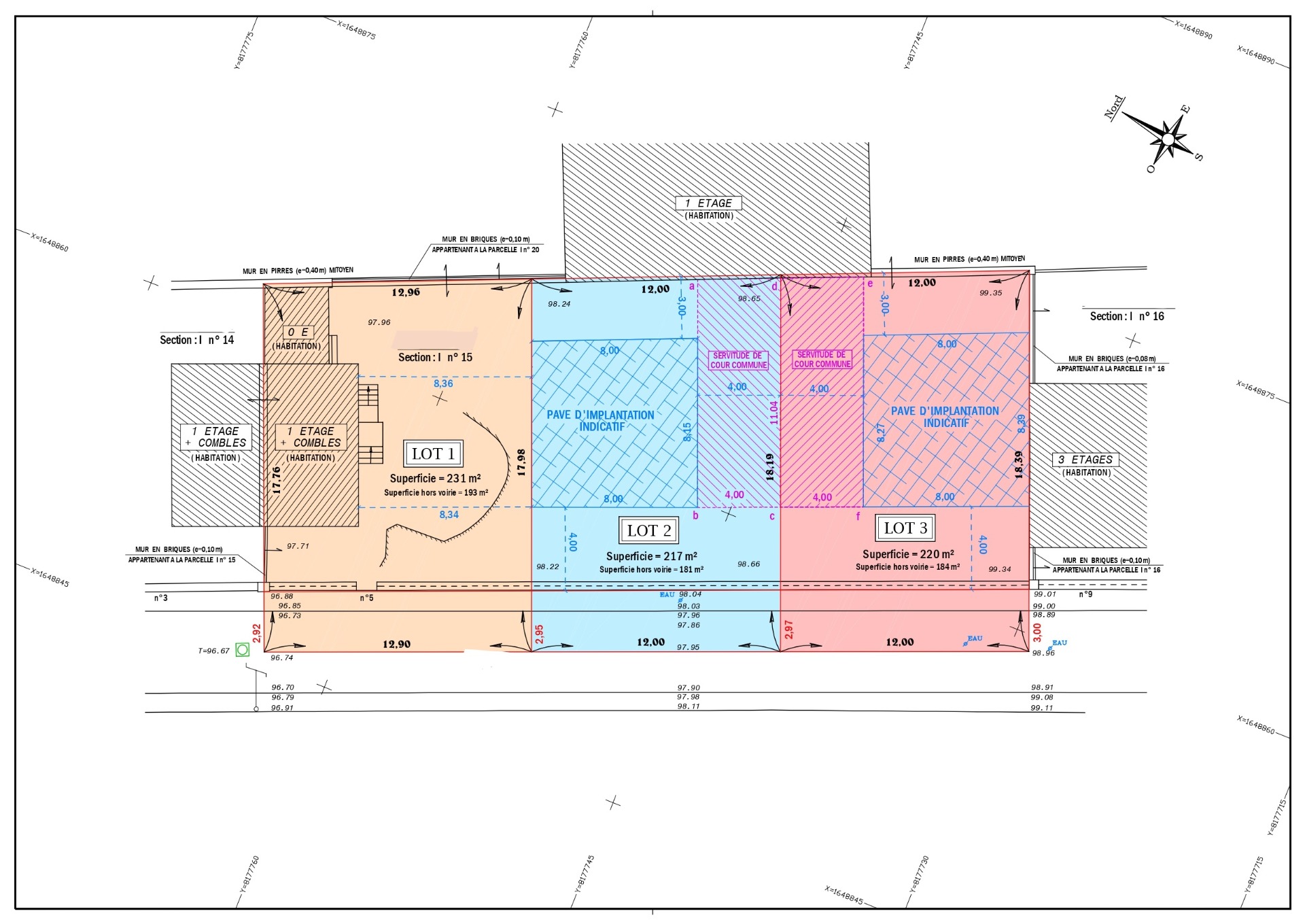 Les Servitudes Civiles Conventionnelles.