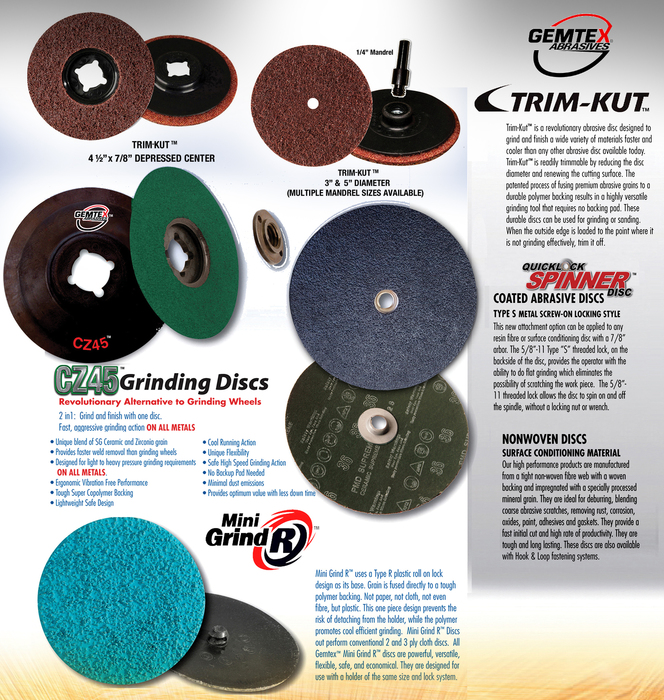GEMTEX ADVANTAGE :: Gemtex Abrasives