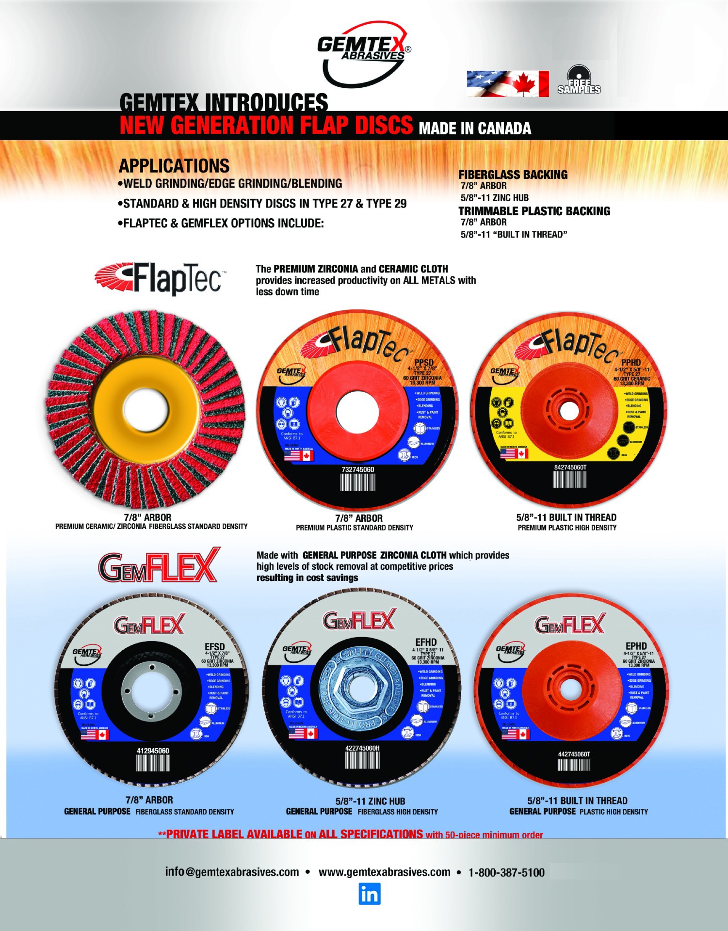 MEDIA ROOM :: Gemtex Abrasives