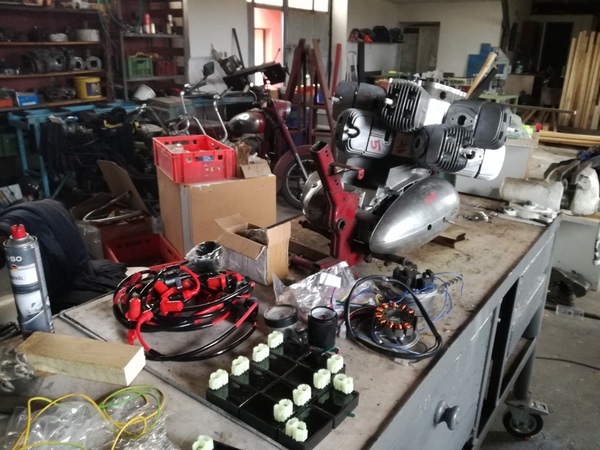 Bistella 500 - Motorcycle details