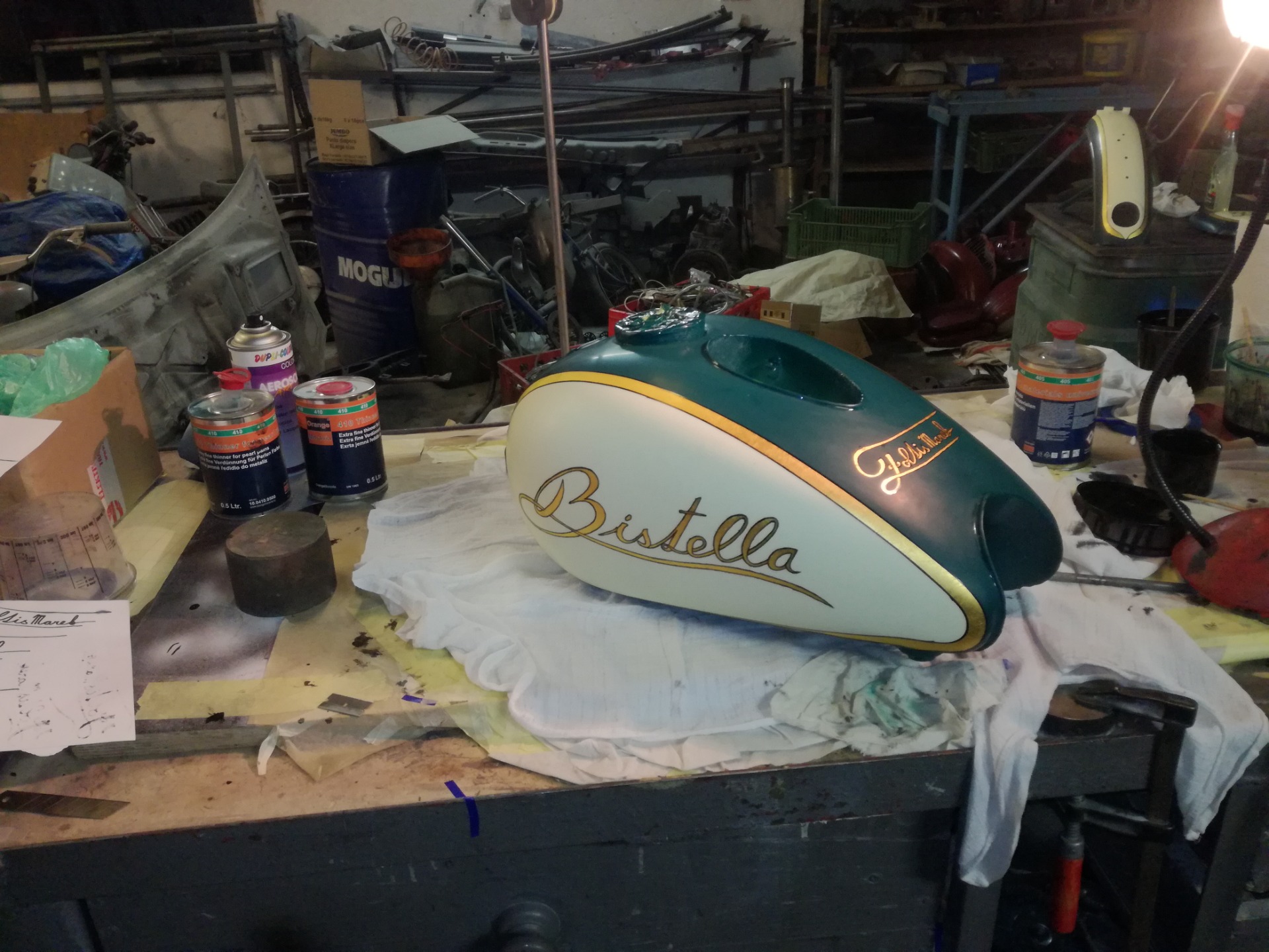 Bistella 500 - Motorcycle details