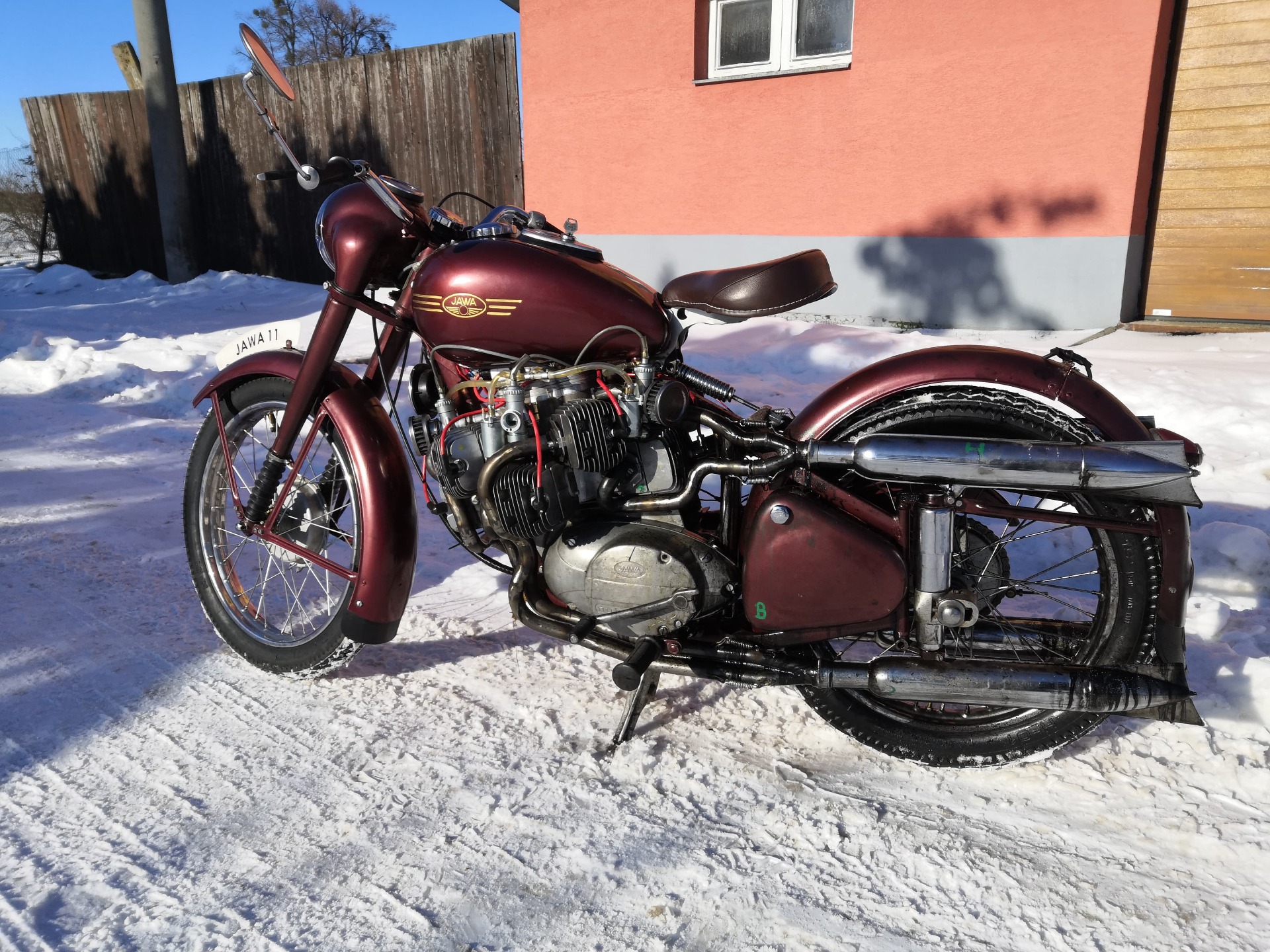 Bistella 500 - Motorcycle details