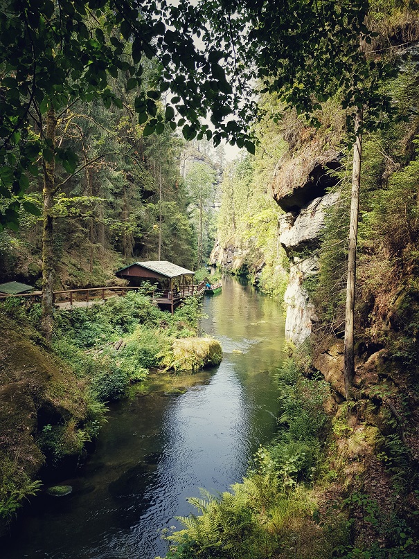 Soutěsky řeky Kamenice :: České Švýcarsko dětem