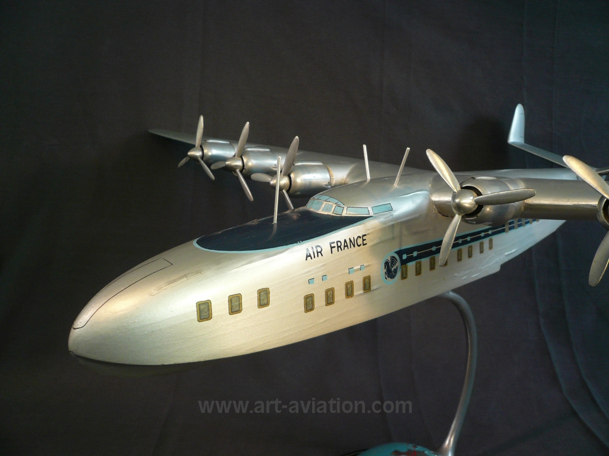 pt-1 Maquette Latécoère 631 Air France d'exposition :: Art-Aviation