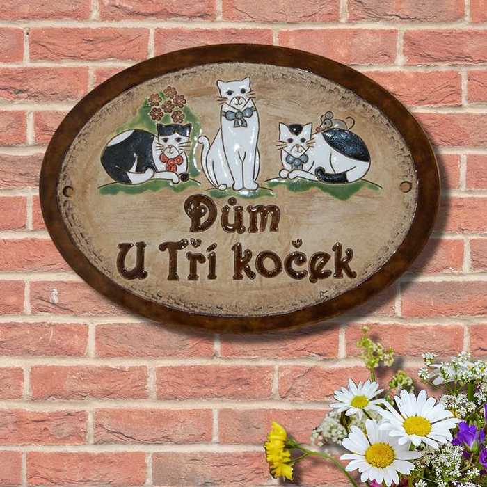 Domovní znamení U tří koček