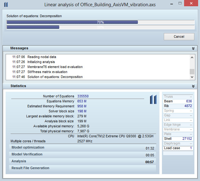 Výpočty a analýzy :: AxisVM CZ