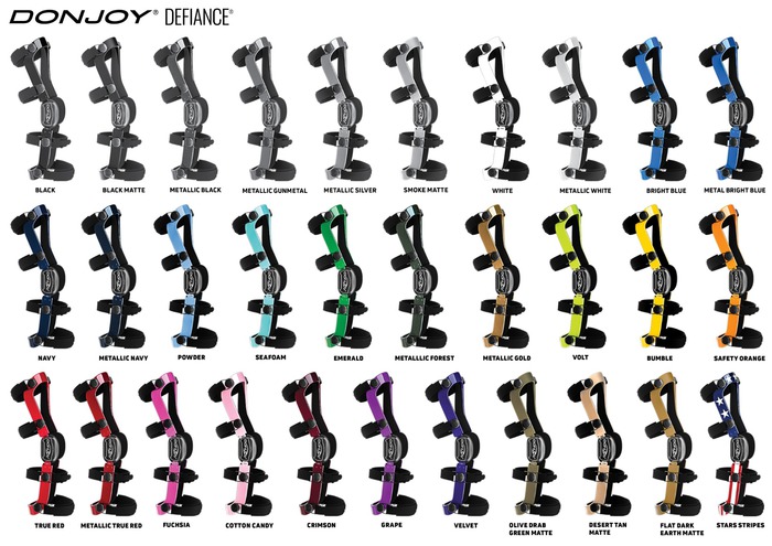 DONJOY DEFIANCE COLOURS :: Vondtikneet-no