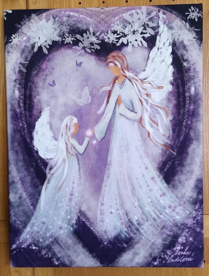 40 Anděl bezpodmínečné lásky :: www.andelske-malovani.cz