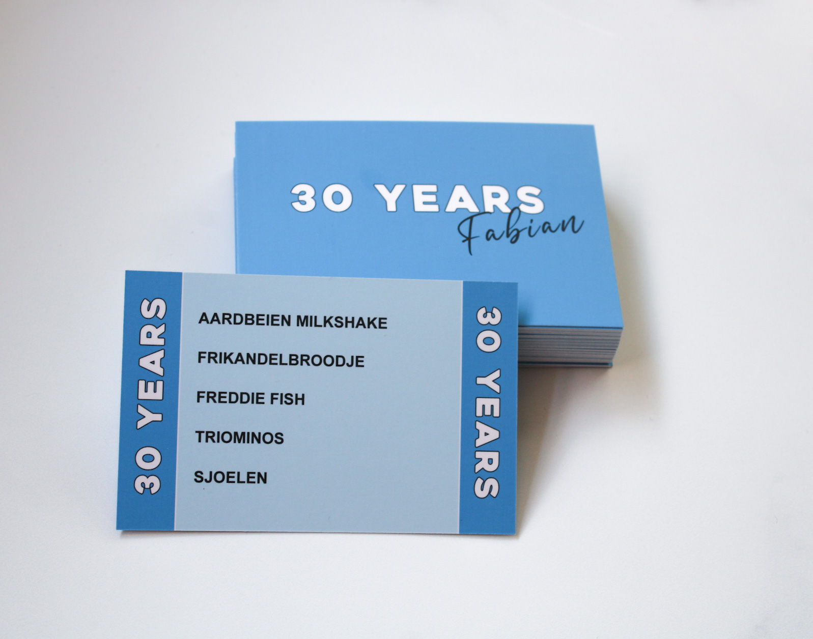 30 seconds kaartjes :: zoalseef.nl