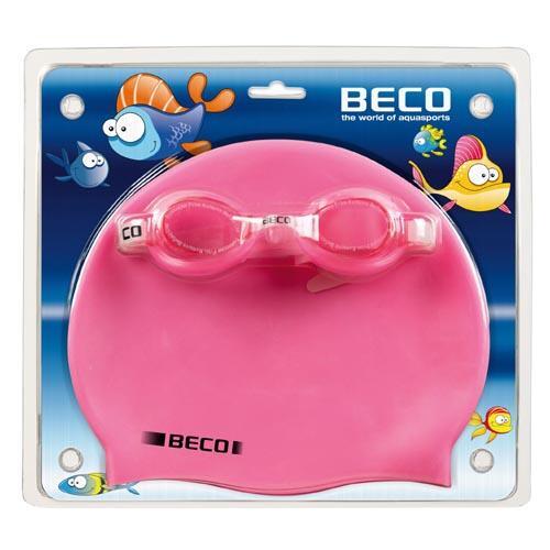 badmuts en zwembril kinderen roos :: Funny-pool webshop